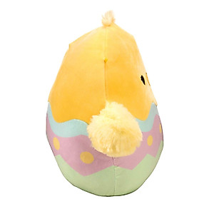 Kellytoys Squishmallows 12 inch Aimee The Yellow Chick in Egg Pillow Plushie Toy