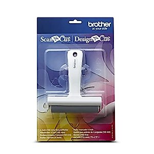 Brother ScanNCut 4" Brayer Roller CABRY1, Handroller Accessory Tool for Smoothing and Securing