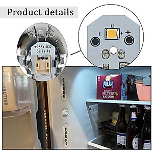 WR55X26487 Compatible with GE Refrigerator Light WR55X11132 WR55X30603
