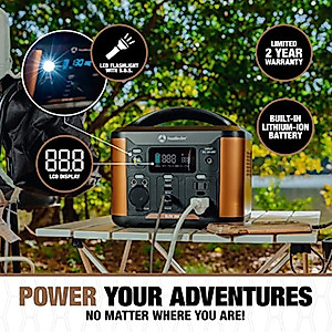 Southwire Elite 200 Series, 222Wh Backup Lithium Battery, 120V/200W Pure Sine Wave AC Outlet, Solar Generator (Solar Panel Not Included) for Camping, Travel, RV, Outdoors and more
