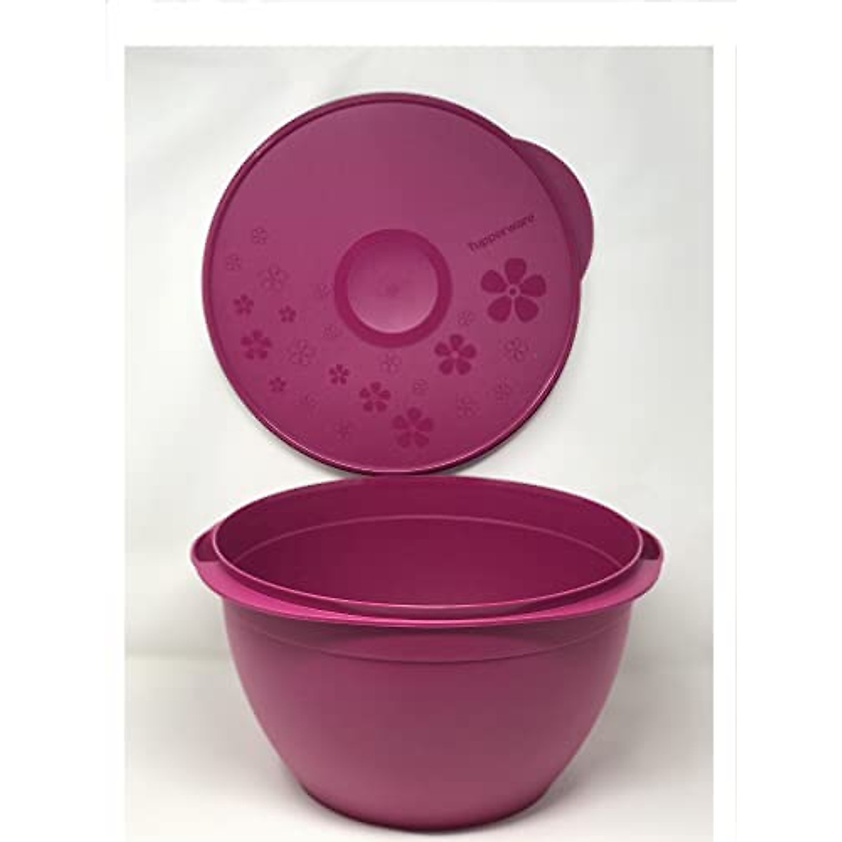 BOWL 42 cup - Maxi Salad SALMON COLOR with same color Seal