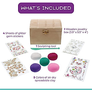 PURPLE LADYBUG Christmas Presents for Kids - SUNGEMMERS Window Art Kit + Jewelry Box Craft Kit