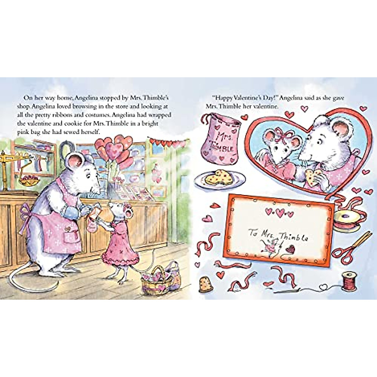 Angelina and the Valentine's Day Surprise (Angelina Ballerina)