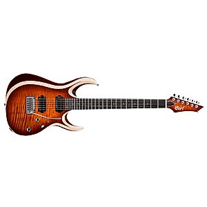 Cort X700 DUALITY AVB Duality X Series Flamed Maple on Swamp Ash Body 6-String Electric Guitar w/Bag