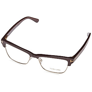 Tom Ford Rectangular Eyeglasses TF5364 048 Size: 53mm Pearl Brown/Gold FT5364