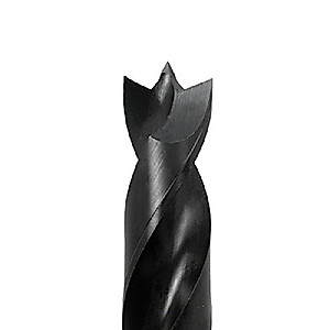 fastoworld 7pc 12" Brad Point Drill Bit Set EXTRA LONG Wood Boring 1/8 1/4 3/8 7/16 1/2 NEW