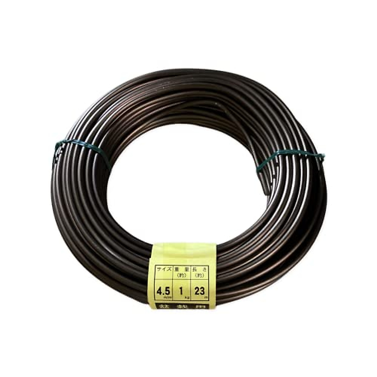 Genuine Japanese Aluminum Dark Brown Bonsai Tool Training Wire 4.5 mm / 1 kg -qln