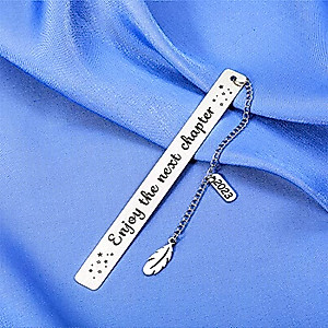 Christmas Presents Bookmarks for Book Lovers Class of 2023 Graduation Gifts for Her Him Retirement Gifts for Women Men Son Adult Daughter Gift from Mom Dad Birthday Gift Office Gifts for Coworkers