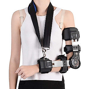 arm Sling Shoulder Sling ZHANGDONGArm Fracture Correction Rehabilitation Protector Support, Adjustable Arm Sling Support Strap, Help Elevate Arm Injury Recovery7.31(Size:Left)
