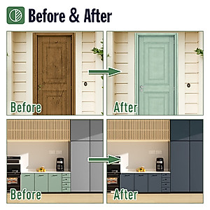 DWIL Matte Finish Furniture Paint - 5 Oz Wood Paint for Cabinets, Doors, Tables, and Dressers Refinishing - Water-Based, Non-Toxic & Odorless, Easy to Apply(Black)-Trial Pack