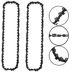 2-PACK 16" replacement chain for Worx WG300 WG303 WG303.1 WG304 Chainsaw Chain Blade 57DL 3/8LP .05
