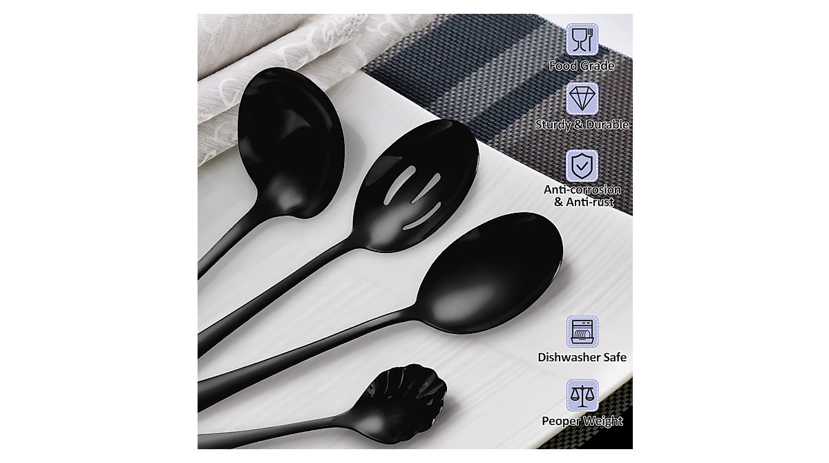 Premium Stainless Steel Serving Utensils Set for Weddings & Events