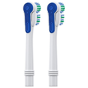 Colgate 360 Optic White Battery Toothbrush Replacement Head - 2 count