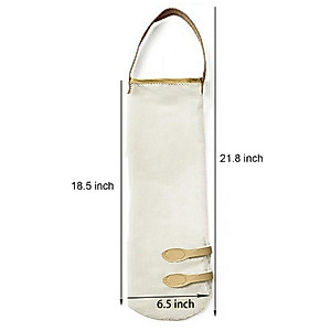 AHYUAN Hanging Mesh Storage Bags 5 Pack Onion Bags Mesh Garlic Net Bags Potatoes Bags Long and Large Reusable Net Storage Produce Bags for Fruit Veggies Garbage Bag for Home RV Camper Storage