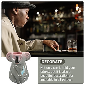 Beer Mug Expresso Coffee Cup Fun Drinks Cup Koala Shaped Ceramic Cup Personalized Tiki Cup Cup Drink Mug Champange Glasses Beer Mug Expresso Coffee Cup