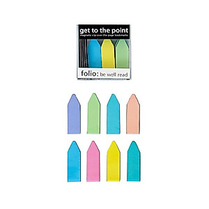Get to The Point - Magnetic Slip-Over-The-Page Arrow Bookmarks (NEON - Box of 20)