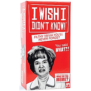 WHAT DO YOU MEME? I Wish I Didn't Know - The Filthy Trivia Party Game