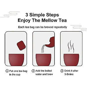 Men’s Essentials Five Flavors Goji Berry Tea, Five Flavors Wolfberry Tea，Five-Flavor Goji Berries Nourishing Tea, Chinese Herbal Tea for Men（50 sachets/box） (1Box)