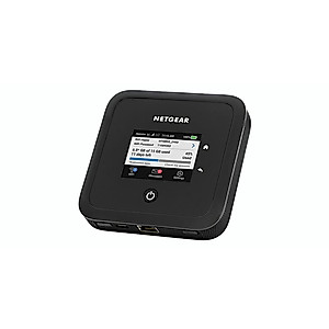 Netgear Nighthawk 5G Pro MR5100 Mobile Hotspot Router AT&T Branded Latest Wi-Fi 6 Technology Secure & Faster (Black)-(Renewed)