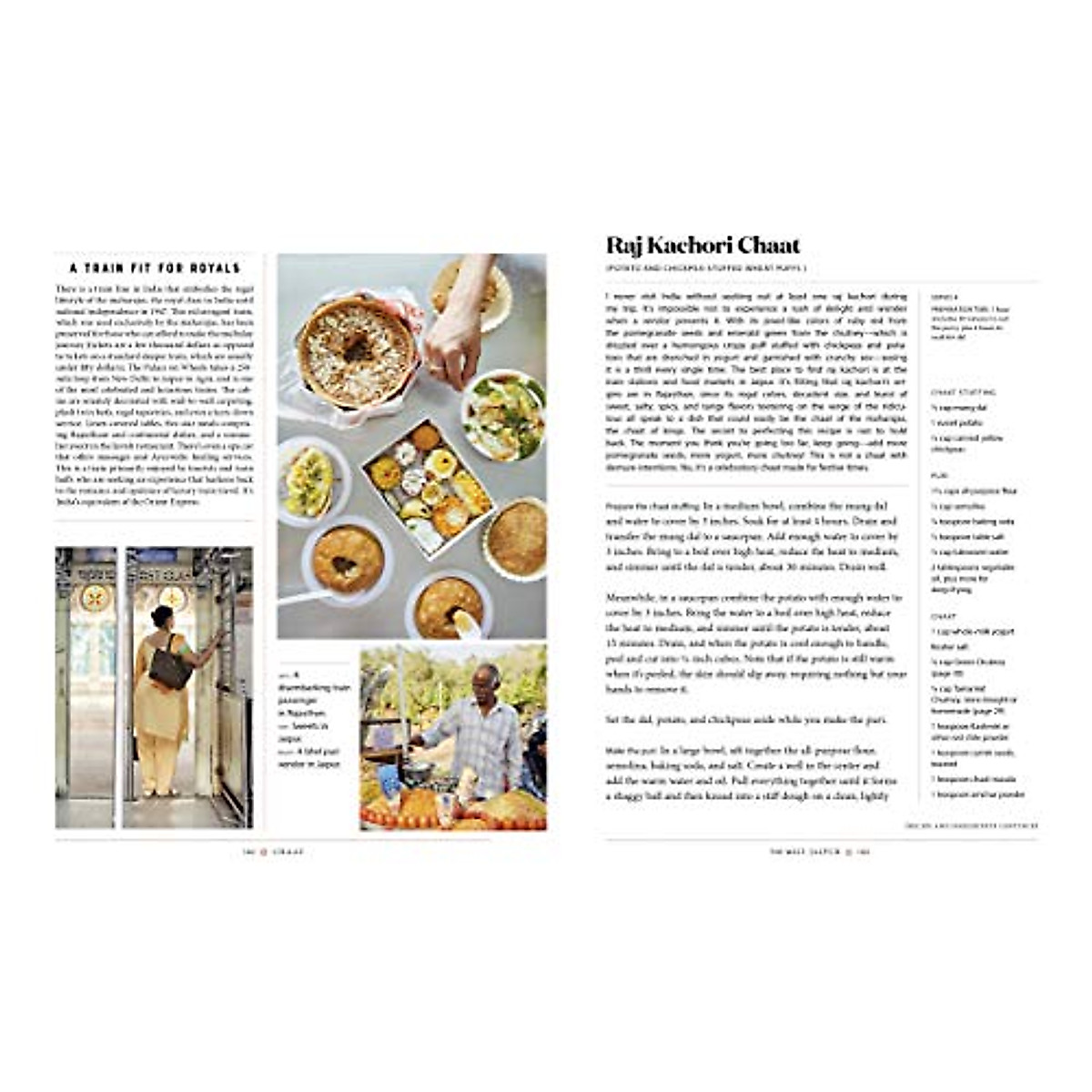 Chaat: Recipes from the Kitchens, Markets, and Railways of India: A Cookbook