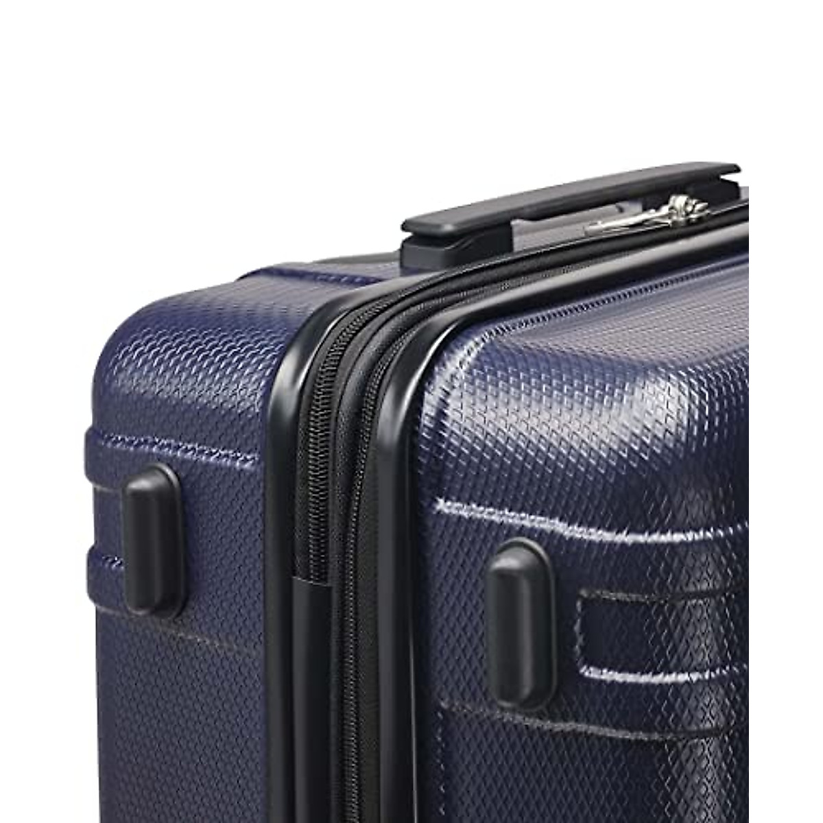 Tommy Hilfiger Lexington Upight Hard Suitcase, Navy, 21"