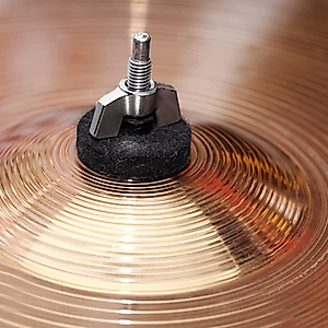 maxin 18 Replacement Cymbal Parts, Drum Hardware Bag, Cymbal Felt hi-hat Clutch Felt Cymbal Cover Base Wing Nut and Cymbal Washer