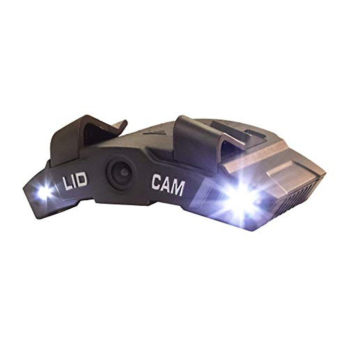 LIDCAM+ LC-WF-BZ Hands Free Hat Mounted Digital Action Camera, 1080P HD Wi-Fi with Full Audio and 1X to 4X Zoom, Black