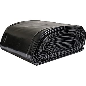 13X10 Ft Pond Liner 20Mil Flexible Liners Water Garden Fish Pond Liner Elasticity LDPE Pound Skins