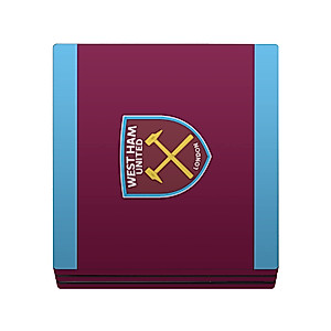 Head Case Designs Officially Licensed West Ham United FC 1895 Claret Crest Art Vinyl Sticker Gaming Skin Decal Cover Compatible with Sony Playstation 4 PS4 Pro Console and DualShock 4 Controller