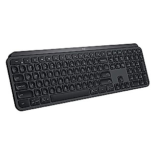 Logitech MX Anywhere 3 Compact Performance Mouse (Black) Bundle with MX Keys Advanced Wireless Illuminated Keyboard (2 Items)
