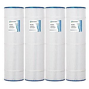 Savener PCC105-PAK4 Swimming Pool Replacement Filter Cartridge Replaces for Darlly 71053 Unicel C-7471 105Sq.ft 817-0106 R173576 817-0106 Filbur FC-1977 FC-6470 CCP420 4 Pack