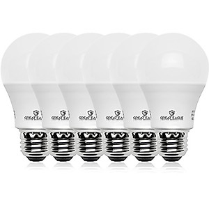 Great Eagle Lighting Corporation 100W LED Light Bulb Equivalent A19 Soft White 3000K Dimmable UL Listed (6 Pack)