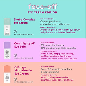 Drunk Elephant Shaba Complex Eye Serum - Anti Aging Wrinkle Serum for Dark Circles (15 mL / 0.5 Fl Oz)