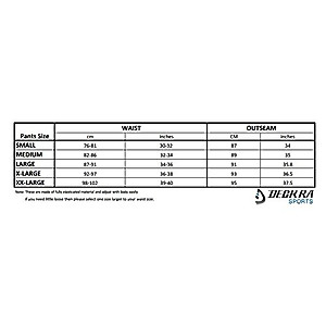 Deckra Mens Cycling Pants Padded Tights Leggings Outdoor Thermal Windproof Bicycle Trouser Biking Pants