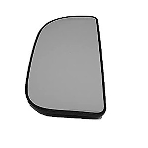 Fits 09-22 Ram Pickup Left Driver Lower Flip Up Tow Mirror Glass w/Rear Holder