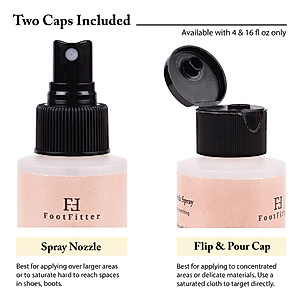 FootFitter Professional Shoe & Boot Stretch Spray - Stretching Spray for Leather, Suede & Nubuck Footwear - MADE IN USA (16 fl. oz.)