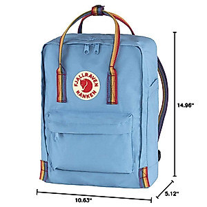 Fjällräven Kånken Rainbow Air Blue/Rainbow Pattern One Size