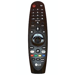 OEM LG AN-MR18BA Magic Remote Control with Netflix and Amazon Buttons Voice Mate for All 2018 4K UHD Smart LG Televisions OLED65W8PUA OLED77W8PUA OLED43W8PUA OLED49W8PUA OLED50W8PUA OLED55W8PUA