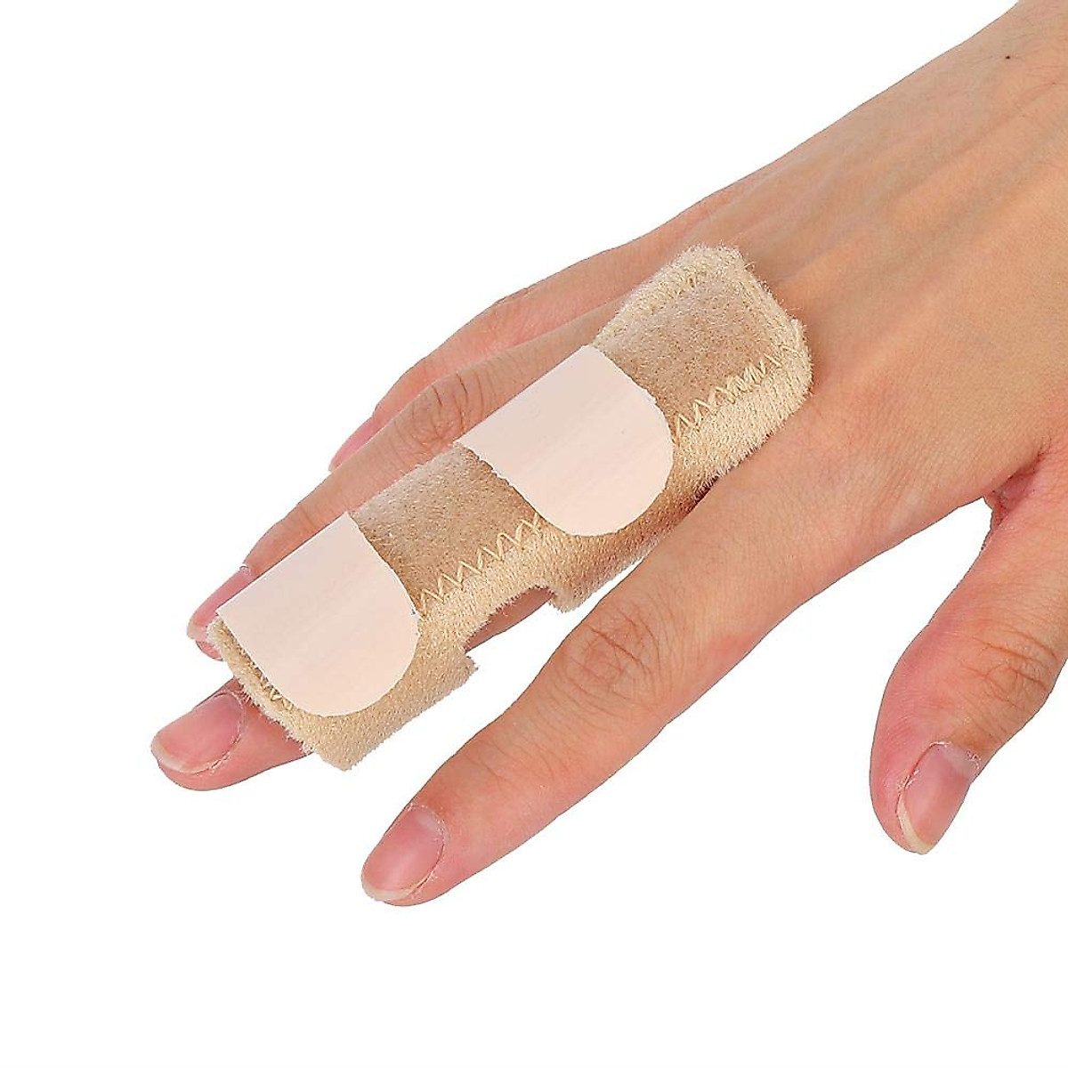 ZJchao Finger Splint for Middle Finger, Mallet Finger Brace Adjustable Hand Support Finger Guard Broken Finger Protector Fingers Straightening for Arthritis Pain Sport Injuries Release