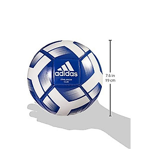 adidas Unisex-Adult Starlancer Club Ball, Team Royal Blue/White, 5