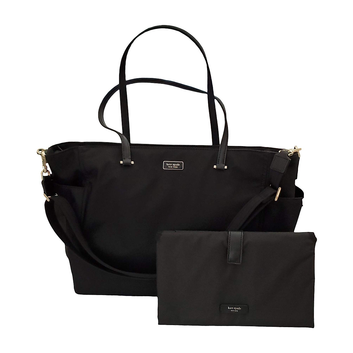 Kate Spade New York Dawn Baby Diaper Bag (Black)