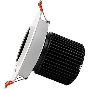 UANGLI Sturdy 12W/20W/30W COB Ultra Bright Recessed Ceiling Spotlights Modern Round Anti-Glare Embedded Downlights Aisle (Size : 20w)