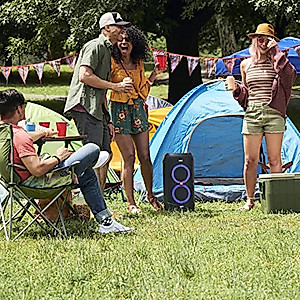 JBL Partybox 100 High Power Portable Wireless Bluetooth Audio System - Black (Renewed)