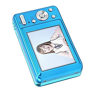 Children's Camera 2.7 Inches 48MP 1080P HD Video Camera Kids 32GB Card, Mini Digital Camera for Kids Teenage Adults Beginners (Blue)
