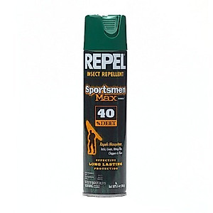 Repel Insect Repellent, Sportsmen Max, 40% Deet 6.5 oz