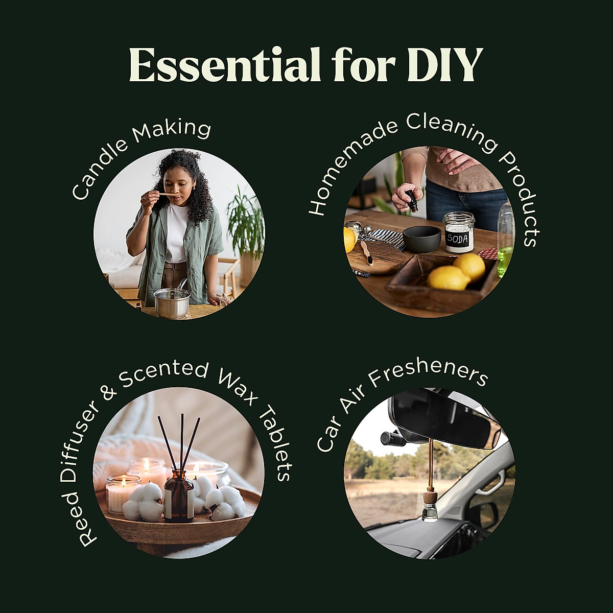 Fragrance Oil Set - Premium Grade 10 Pcs Scented Oils for Candle Making, Soap Scents, Aroma Beads, Bath Bombs, Perfume & Flavoring Oil for Lip Gloss - Organic Essential Oils with Fruity Scents (10ml)