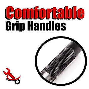 TuffMan Tools, Roll Pin Punch Set with Soft Mallet - Great for Gun Building and Removing Pins