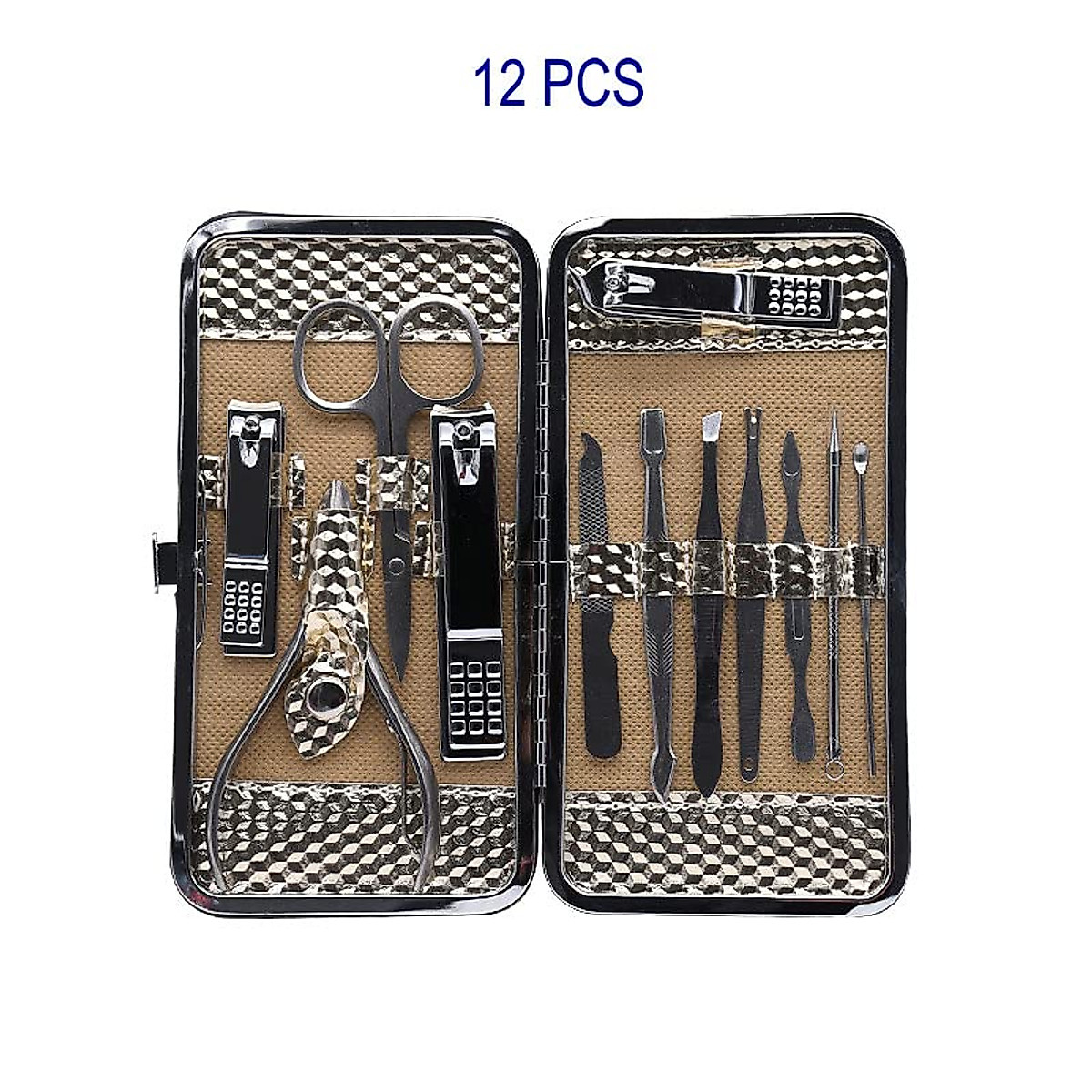 Manicure & Pedicure Set Rose Gold (12 pc)