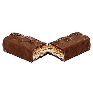 Snickers Single Bar Chocolate Candy, 48 bars of 1.86oz each.