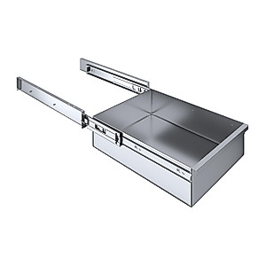20 in. x 14 in. x 5 in. Stainless Steel Table Drawer | Metal Drawer for Prep Work Table